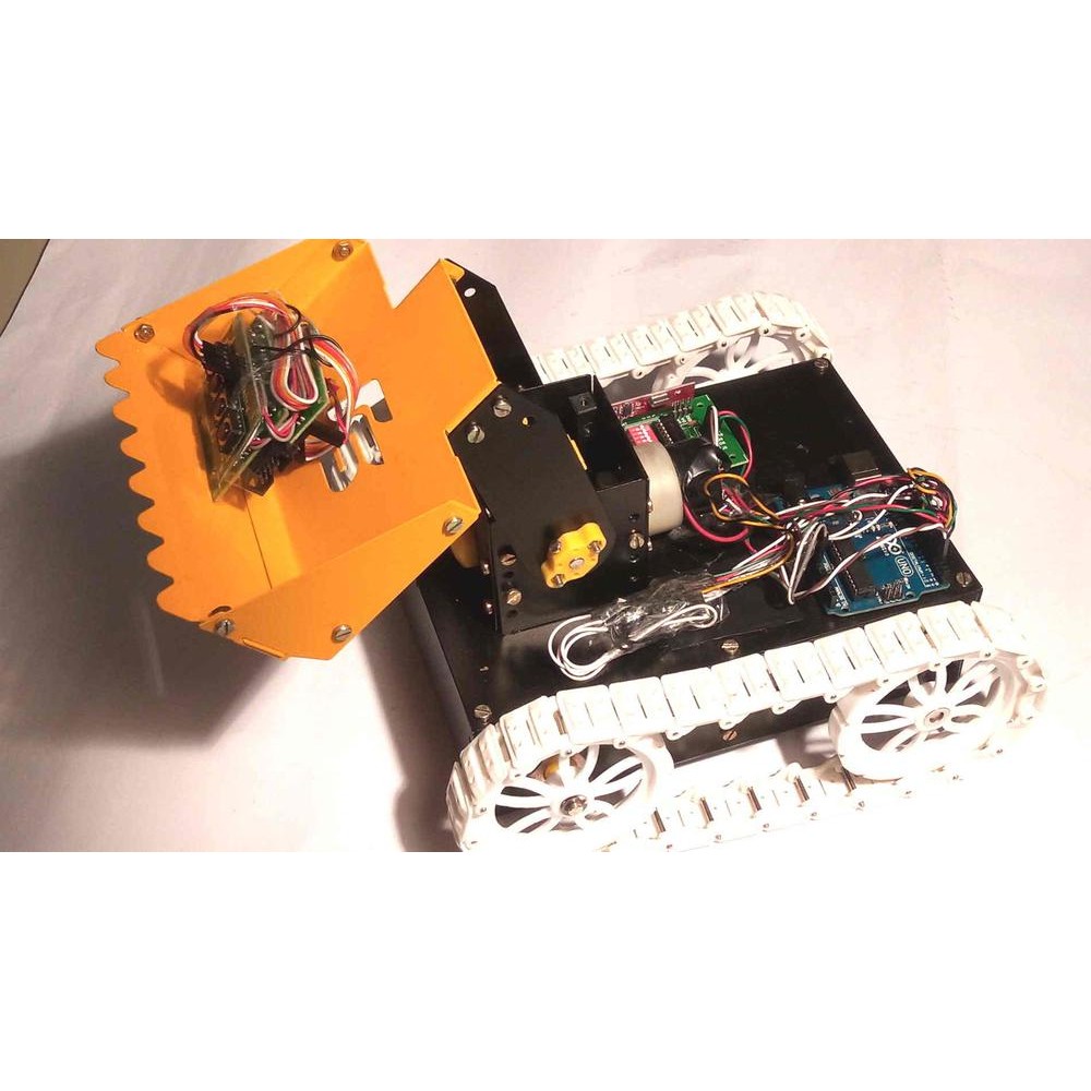 Buy Rf Controlled Dumpster Robot Using Arduino Elementzonline